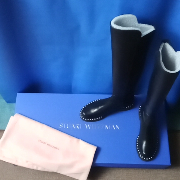 Stuart Weitzman | Shoes | 550 Lift Pearl Boot Size 6 Black | Poshmark